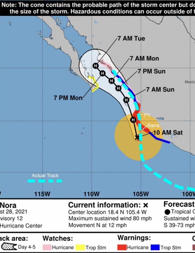 A Day in the Life of a Hurricane Named Nora – Due West Adventures